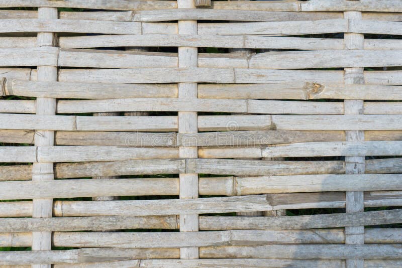 Dry Bamboo Weave Texture for Background. Stock Photo - Image of rustic ...