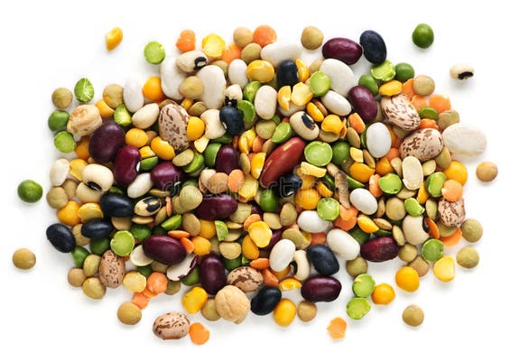 Dry beans and peas stock photo. Image of bunch, legume - 12514208