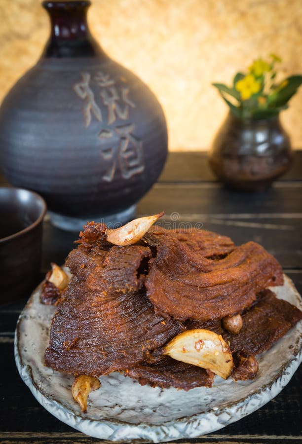 Dry beef stock photo. Image of chef, hand, handle, foods - 69473664