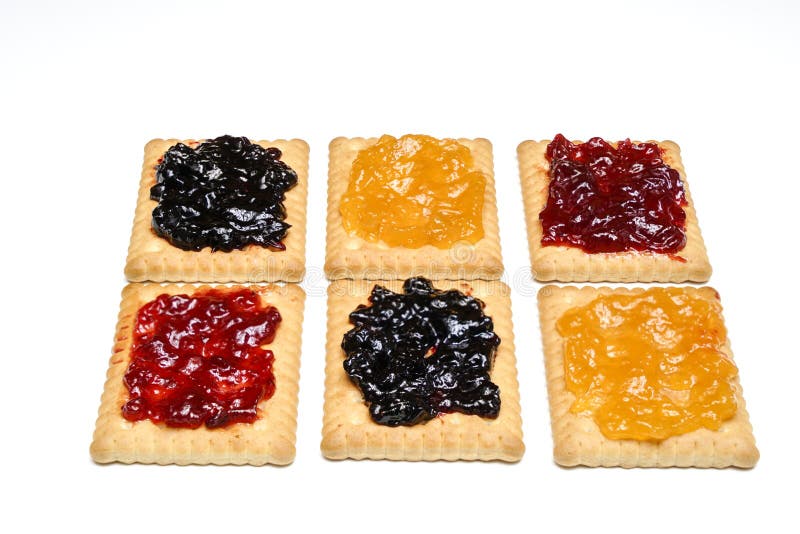 Dry biscuits stock photo. Image of homemade, brown, healthy - 118592778