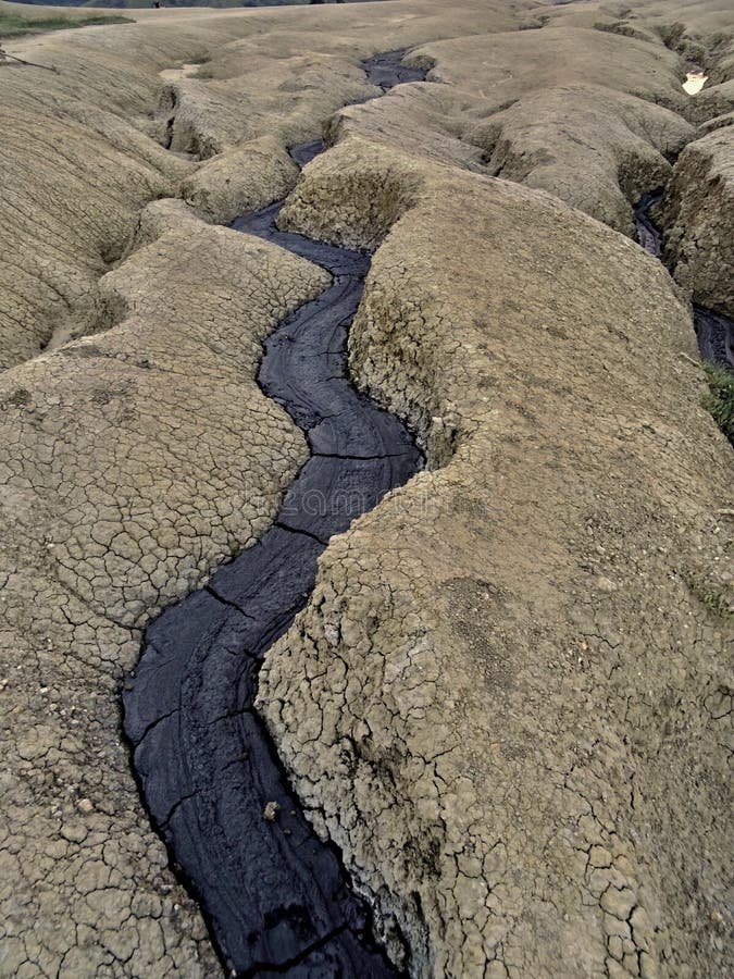 The mud spring stock image. Image of ground, romanian - 118649935
