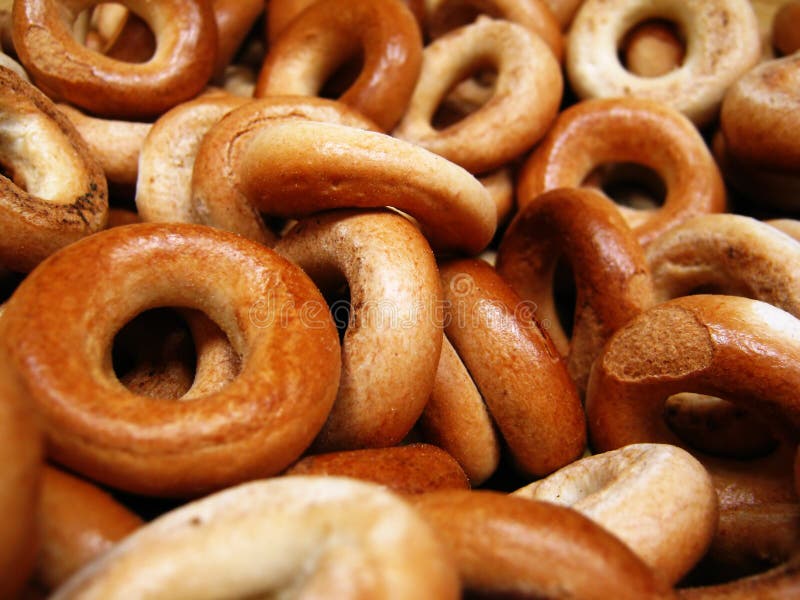 Dry bread-rings stock image. Image of bread, shaped, biscuit - 12126909