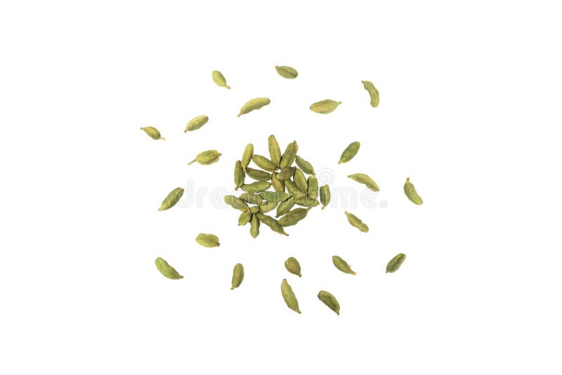 Dry Capers Isolated on White Background with Clipping Path Close Up ...
