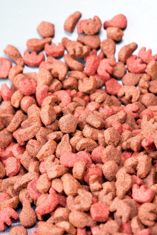 Dry cat food stock photo. Image of color, food, canine - 12596510