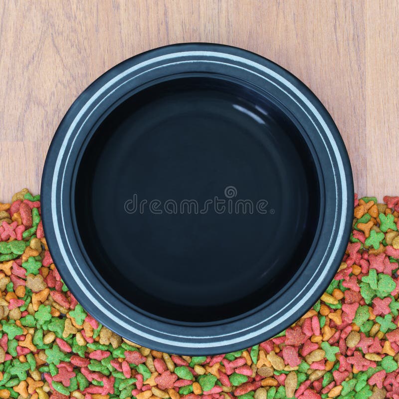 340 Empty Cat Bowl Top View Stock Photos - Free & Royalty-Free Stock ...