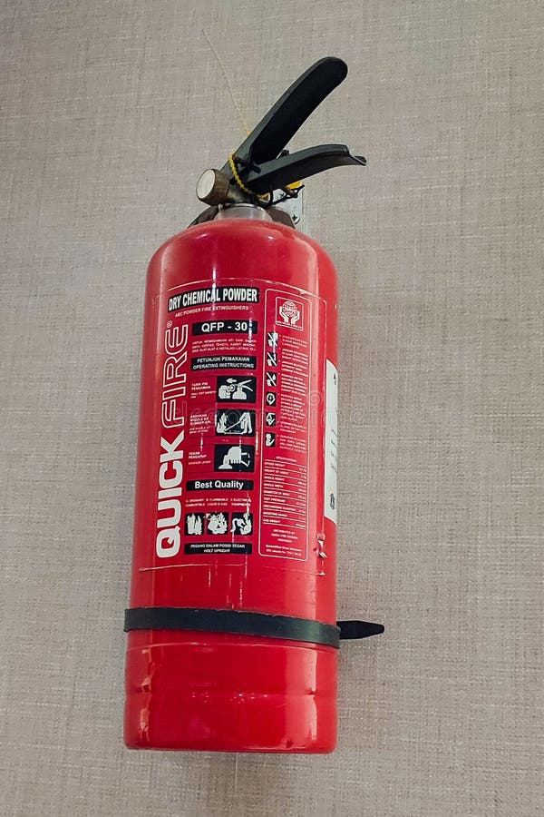 Dry Chemical Powder First Aid in Case of Fire Editorial Photo - Image ...