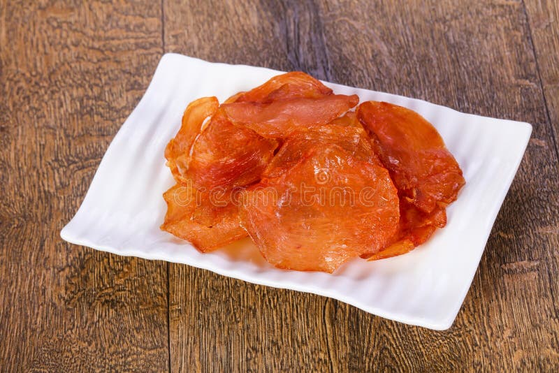 Dry chicken meat stock image. Image of shredded, tasty - 124329559