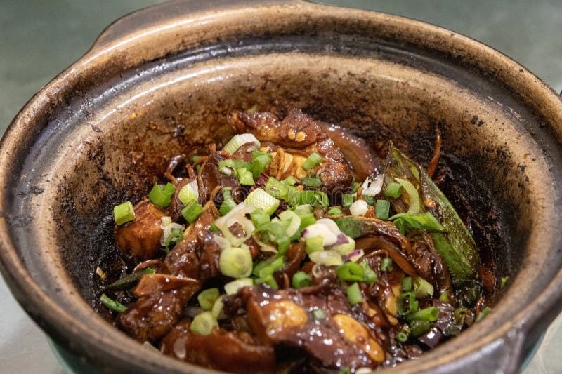 Dry Chilli Ba Kut Teh , Malaysian Pork Stew Stock Photo - Image of ...