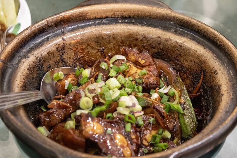 Dry Chilli Ba Kut Teh , Malaysian Pork Stew Stock Image - Image of stew ...