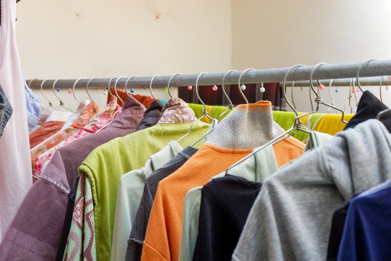 Dry clothes stock photo. Image of fashion, casual, hang - 249606740