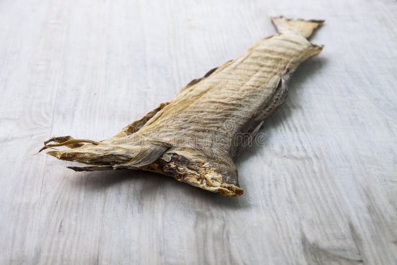 Dry cod fish stock image. Image of gourmet, meal, codfish - 70278529