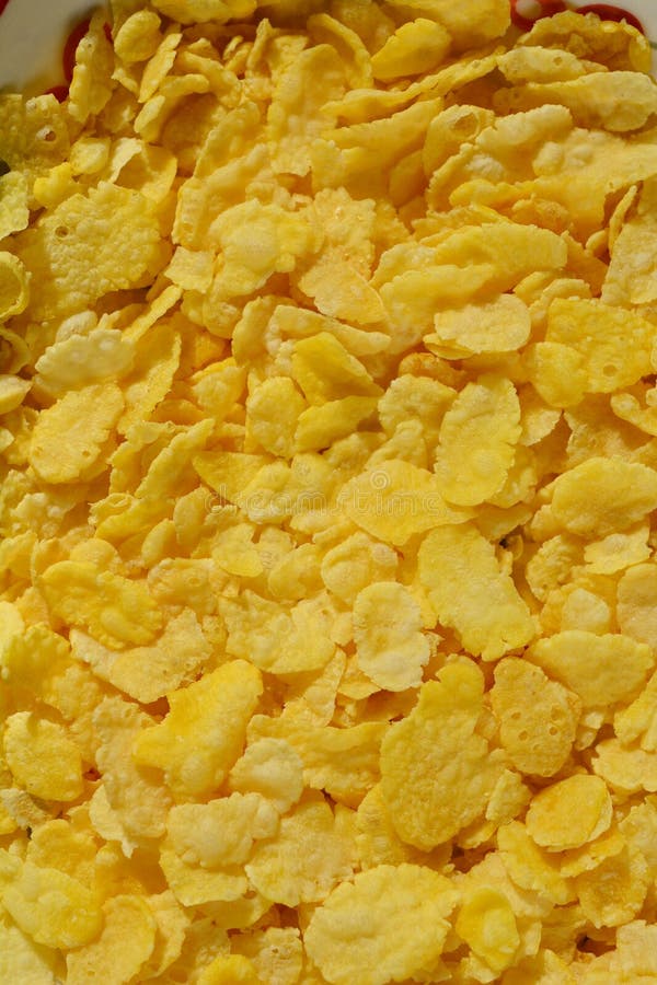 Dry cornflakes stock photo. Image of yellow, healthy - 359643908
