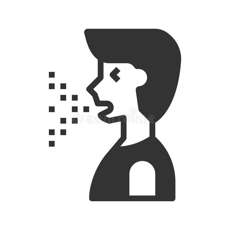 Dry Cough Virus Vector stock vector. Illustration of sick - 219217082