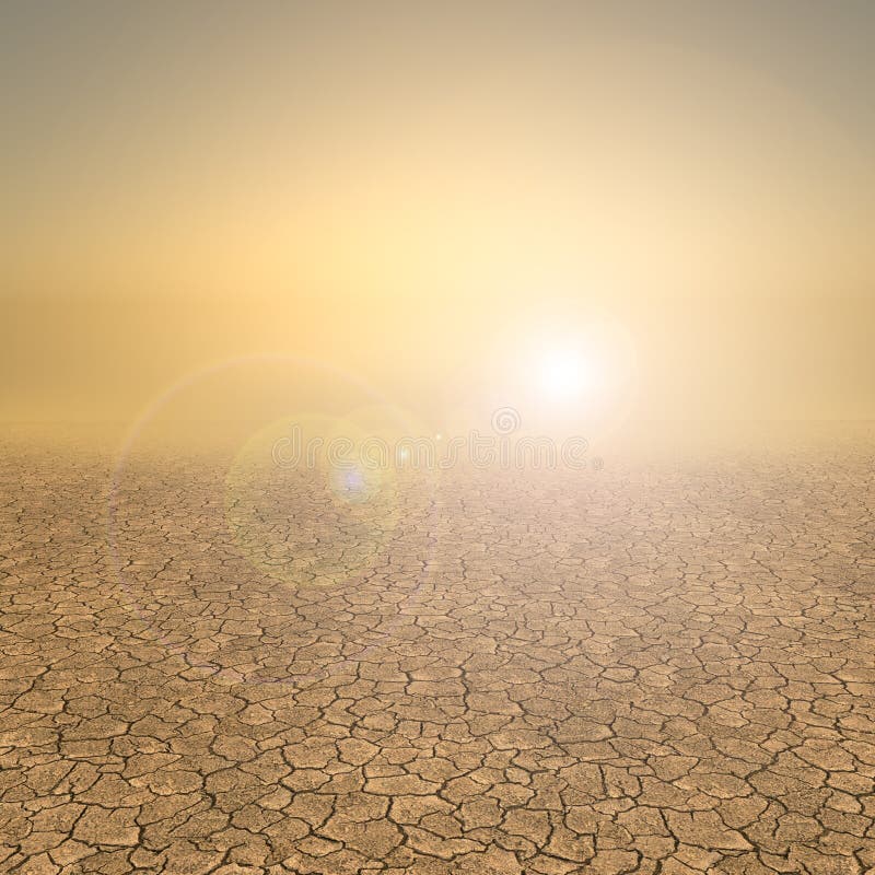 Dry country stock illustration. Illustration of heat - 61738899