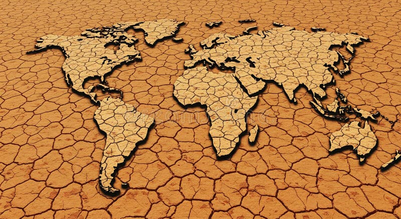 Map Desertification Global Stock Photos - Free & Royalty-Free Stock ...