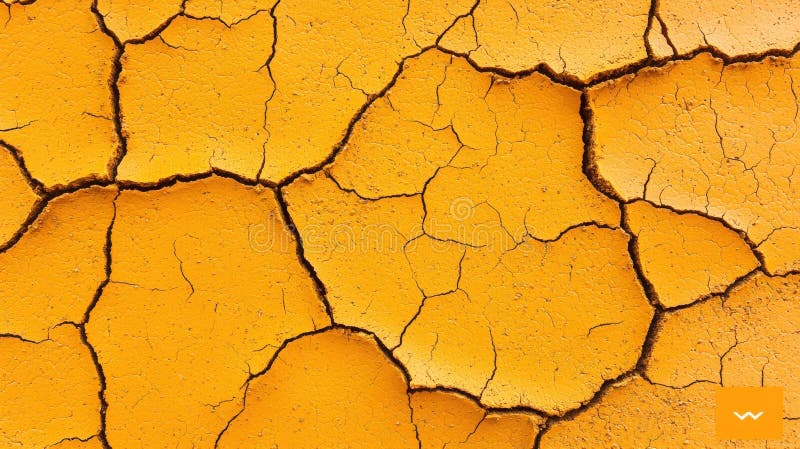 Dry Cracked Earth Surface Texture Showing Patterns of Drought and Soil ...
