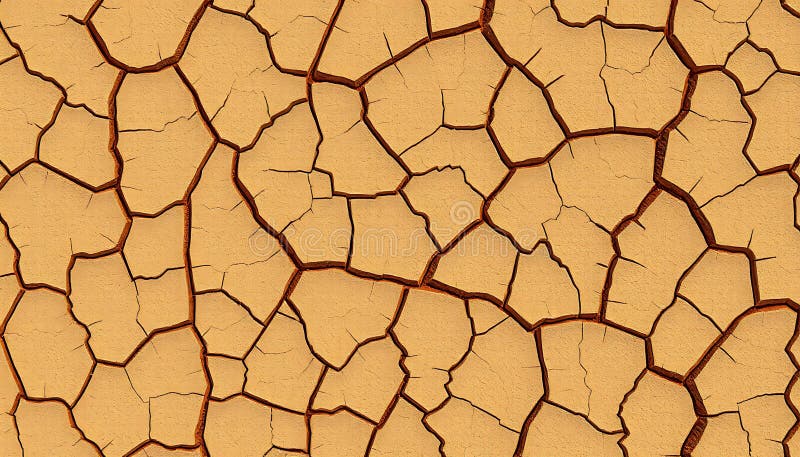 Dry Cracked Earth Texture, Arid Land, Drought Condition, Climate Change ...
