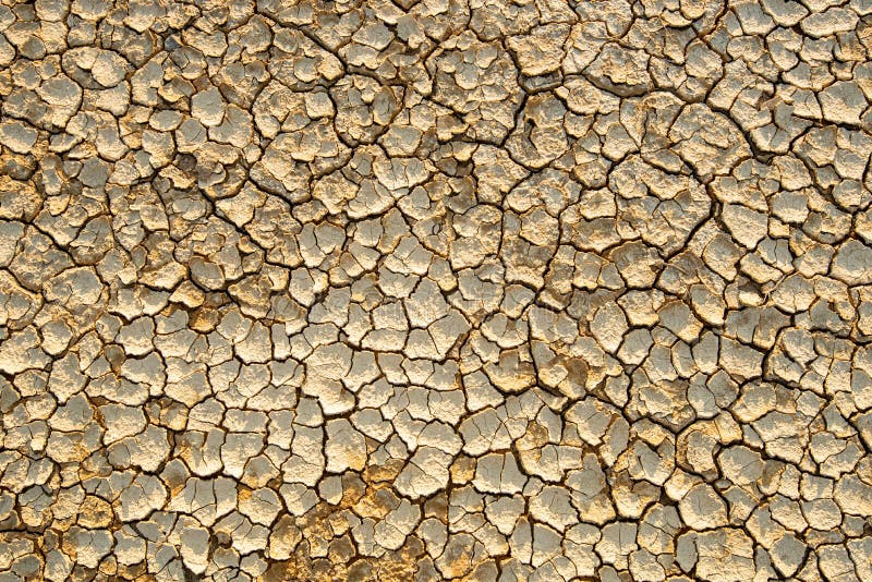 Dry Cracked Ground Background Stock Image - Image of outdoor, natural ...