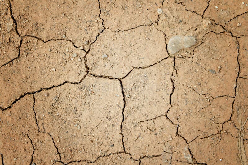 Dry cracked ground stock image. Image of dryness, ecology - 57444735