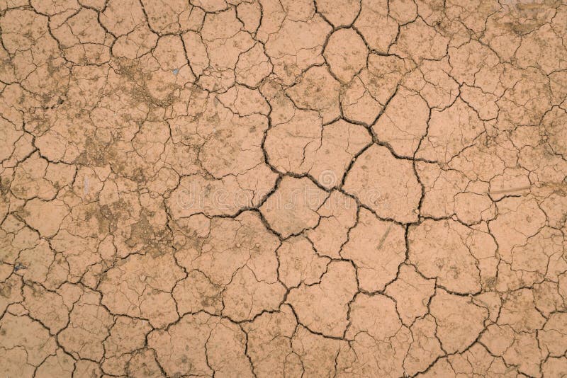 Dry and Cracked Ground Texture . Stock Photo - Image of desert, global ...