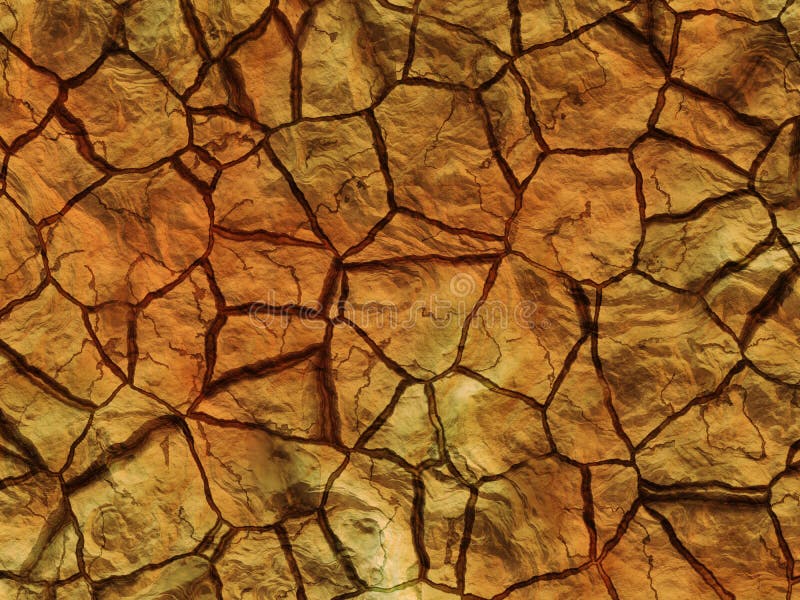 Dry Cracked Rock Texture. Abstract Relief Pattern Stock Photo - Image ...