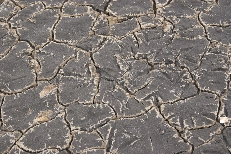 Dry and Cracked Soil. Desert in Venezuela Stock Photo - Image of ...