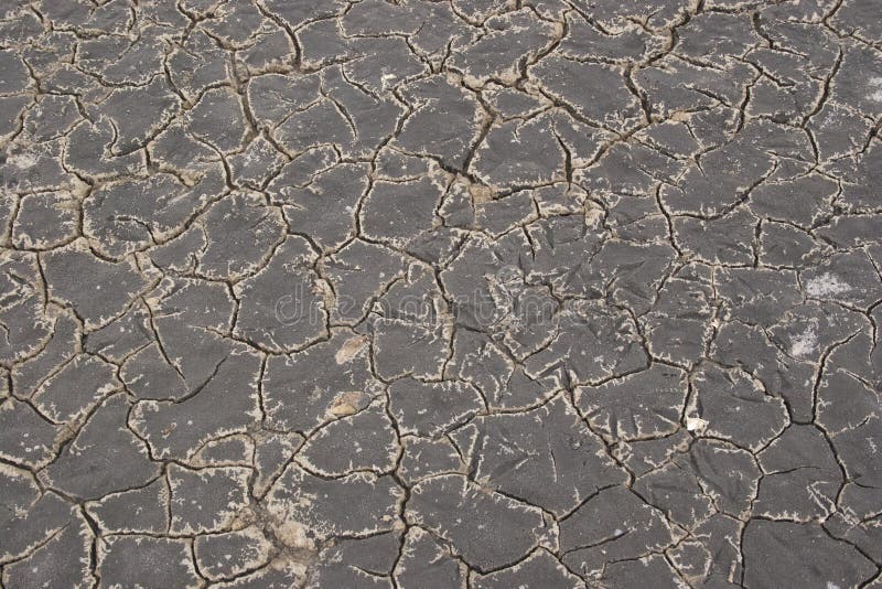 Dry and Cracked Soil. Desert in Venezuela Stock Image - Image of ...