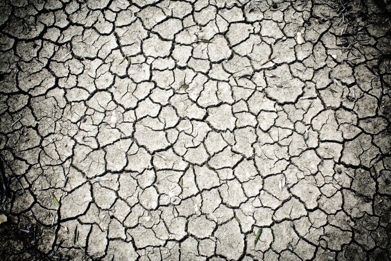Dry cracked soil dirt stock photo. Image of extreme, dehydration - 34848982