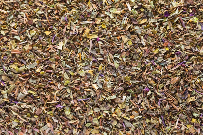 Dry Crushed Basil Spice Background Stock Photo - Image of seasoning ...