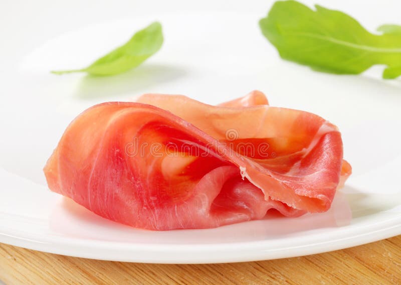 Dry-cured ham stock photo. Image of cured, thin, pork - 34125294