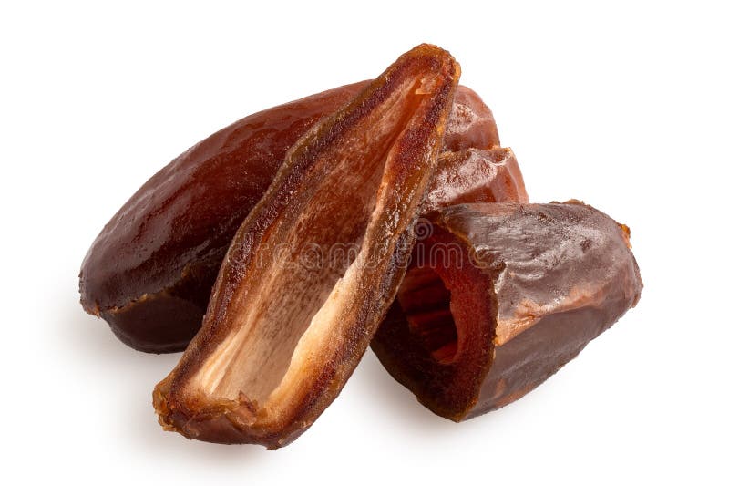 Dry dates stock photo. Image of brown, circle, white - 219259340