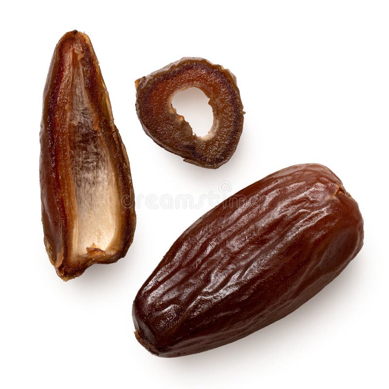Dry dates stock photo. Image of brown, circle, white - 219259340