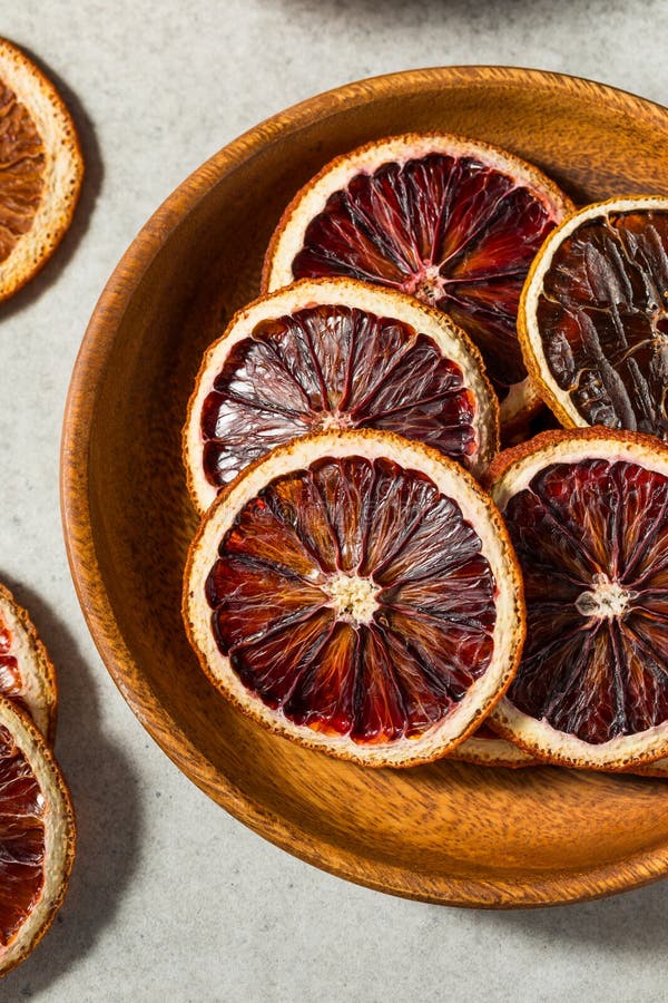 Dry Dehydrated Blood Oranges Stock Image - Image of delicious, natural ...