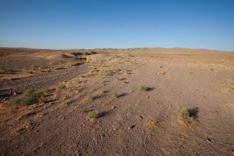Dry desert stock image. Image of desert, blue, texture - 17161373