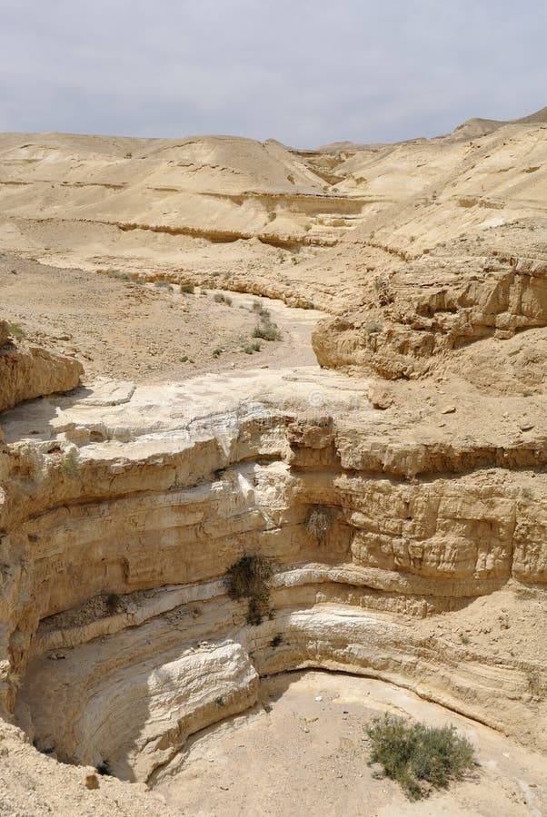 Dry desert fall. stock photo. Image of ravine, sedimentary - 30718582