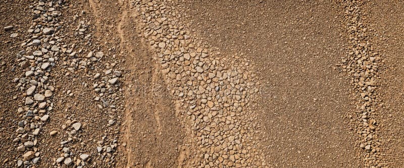 Dry Dirt Path on Gravel Surface, Soil and Countryside Way Stock ...