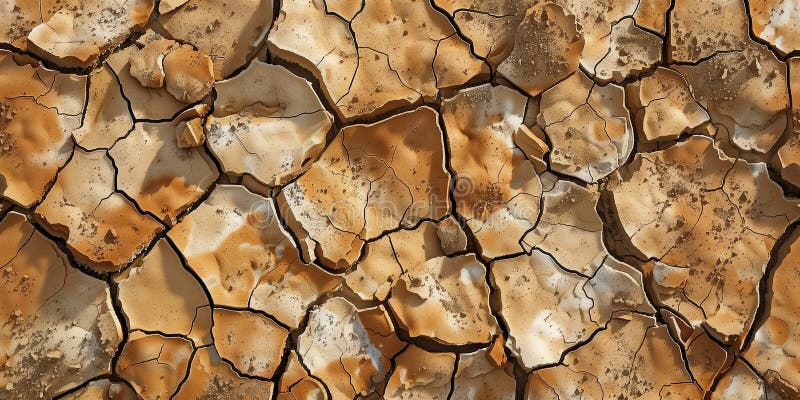Dry Dirt Texture, the Parched Surface of the Earth Reveals a Complex ...