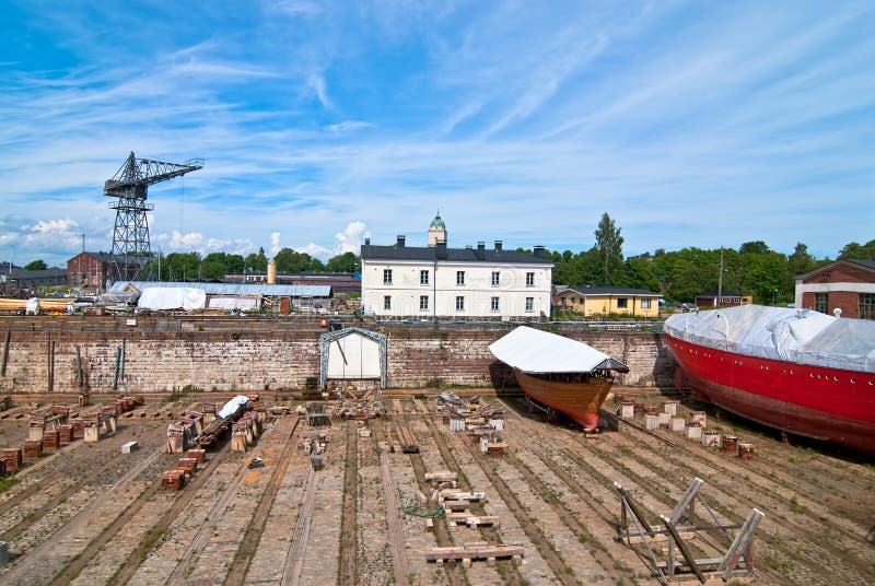 Dry dock. stock image. Image of landscape, historic, repair - 25619919