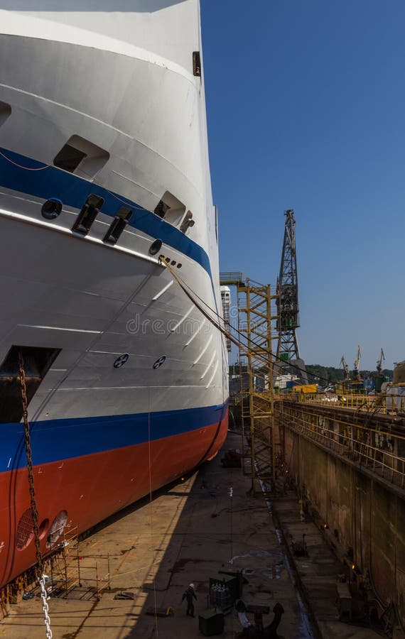 The dry dock stock photo. Image of harbor, container - 77245532