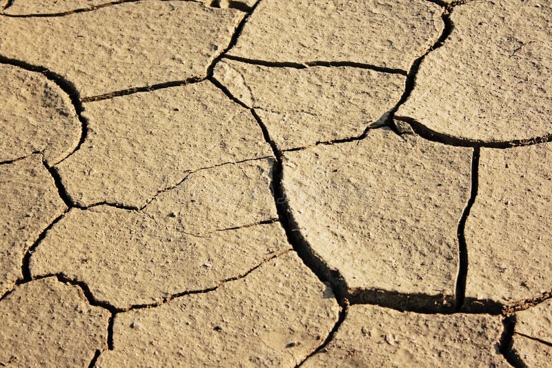 Dry earth stock photo. Image of close, arid, clay, fracture - 12705006