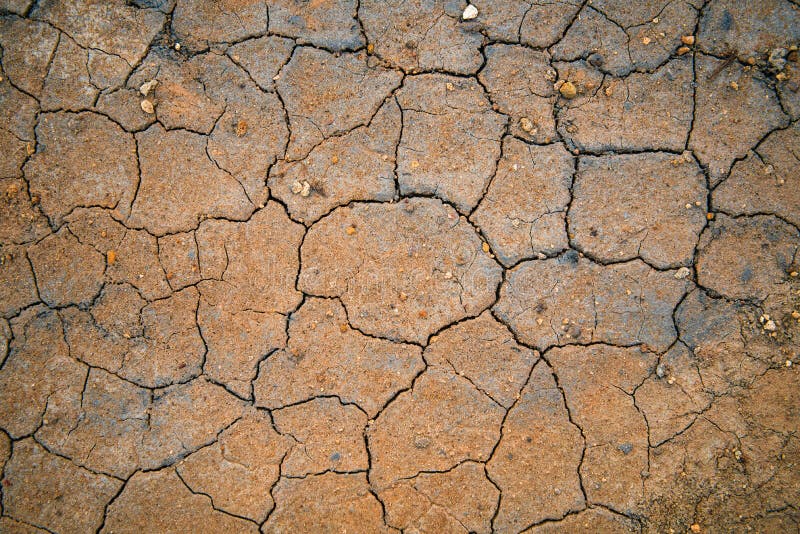 Dry Earth Background. Top View. Stock Photo - Image of heat, dirty ...