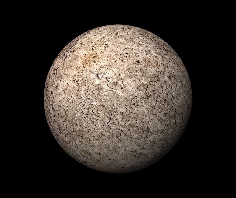 Dry Earth Isolated on Black Back Ground Stock Image - Image of globe ...