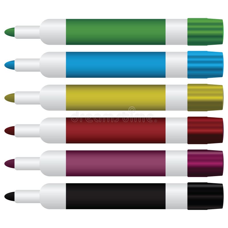 Dry erase stock vector. Illustration of close, pallette - 30816810