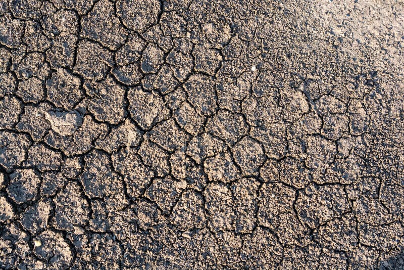 Dry Fall Ground with Cracks Stock Image - Image of dark, landscape ...