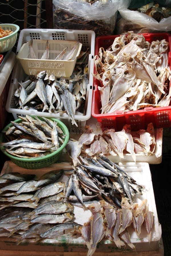 Dry fish stock image. Image of food, offer, hongkong - 19000837