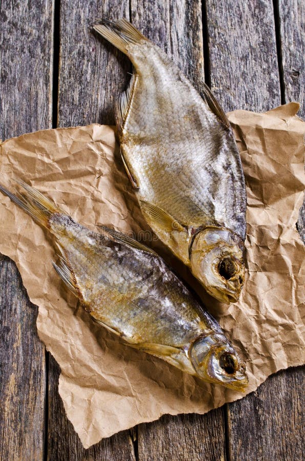 Dry fish bream stock photo. Image of drinking, appetizer - 61764240