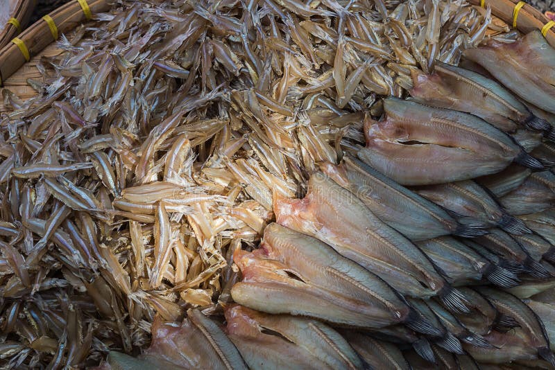 Dry fish stock photo. Image of detail, market, culture - 83360708