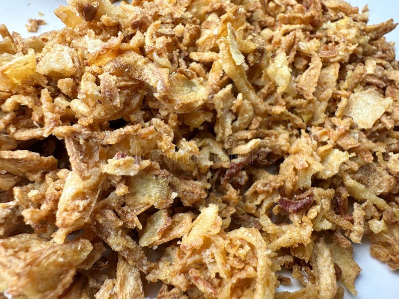 Dry Fried Onions Crispy Fried Onion Flakes Crispy Fried Onions Stock ...