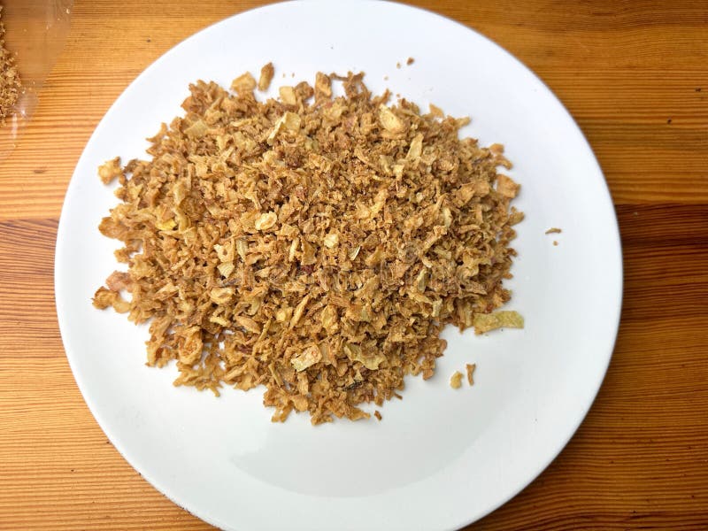 Dry Fried Onions Crispy Fried Onion Flakes Crispy Fried Onions Stock ...