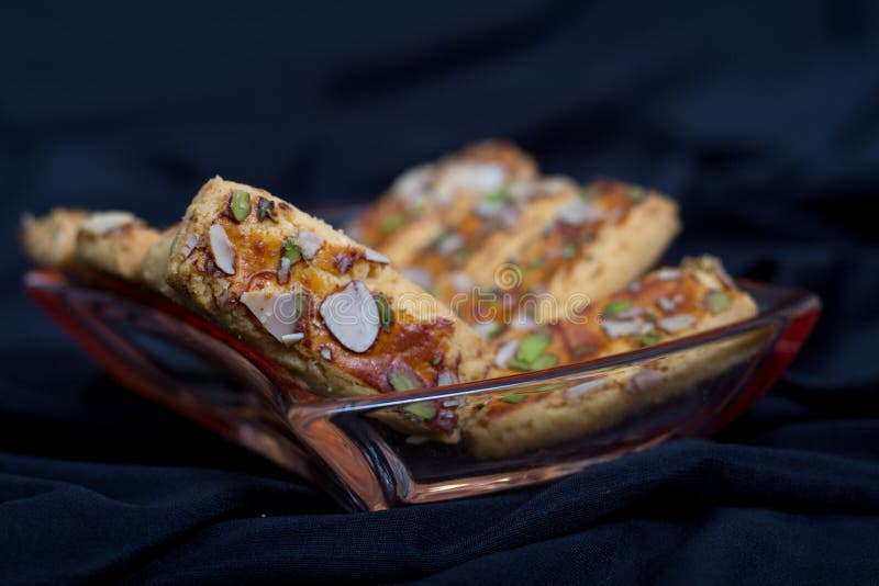 Dry Fruit Pista Sweet Biscuits Stock Photo - Image of bakery, food ...